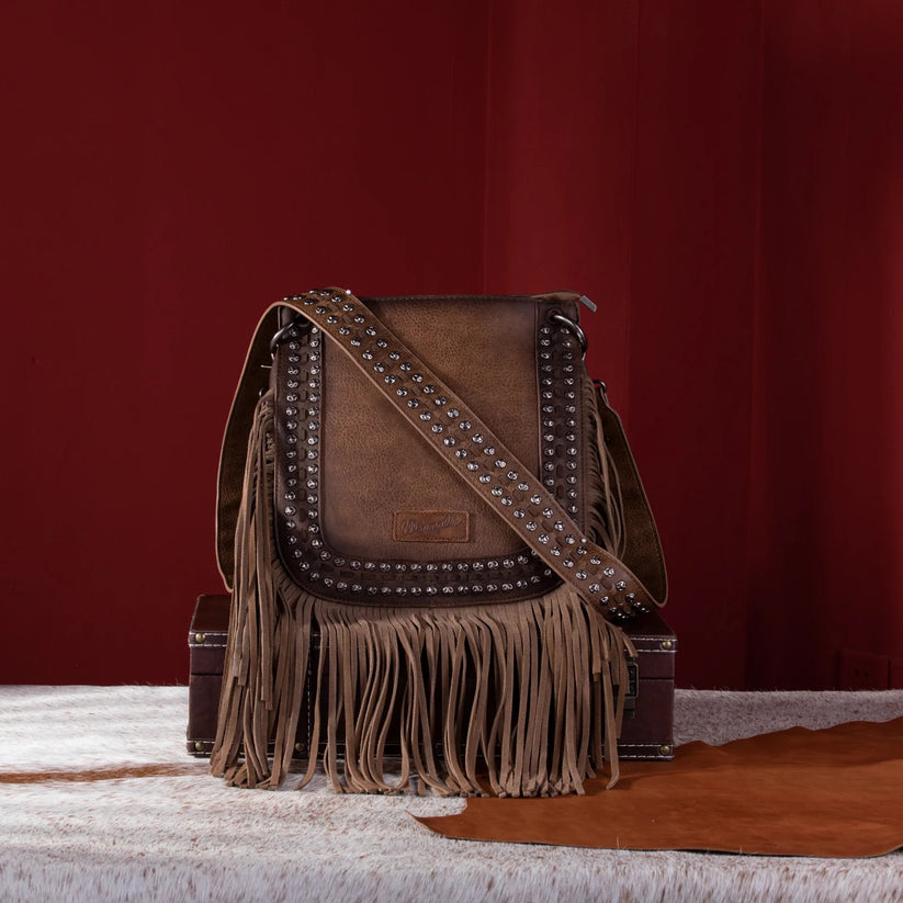 Wrangler Rivets Fringe Concealed Carry Crossbody – Dani Morgans
