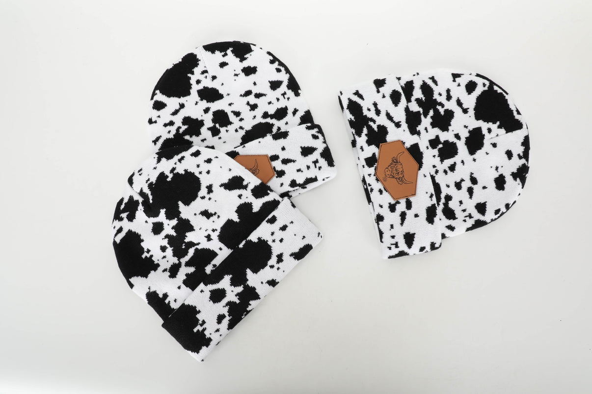 Cowprint Highland Cow Beanie – Dani Morgans